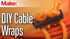 DIY Cable Wraps That Actually FIT Around Your Cables - Wise DIY | Wise DIY