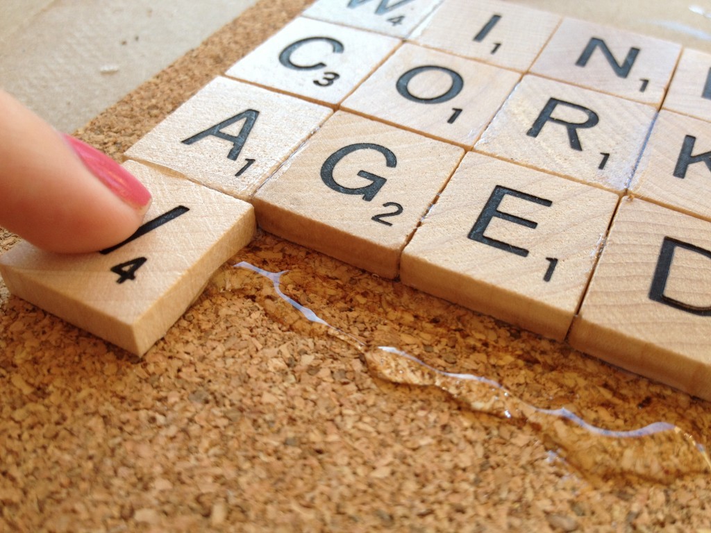 She Upcycled Old Scrabble Tiles And Saved her Coffee Table, Too! - Page ...