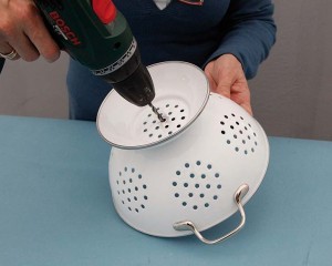 He Upcycles A Colander Into The Most Unexpected Decor! - Wise DIY ...