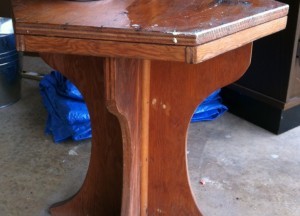 She Does TWO Unusual Things To This Table To Make It A ONE OF A KIND ...