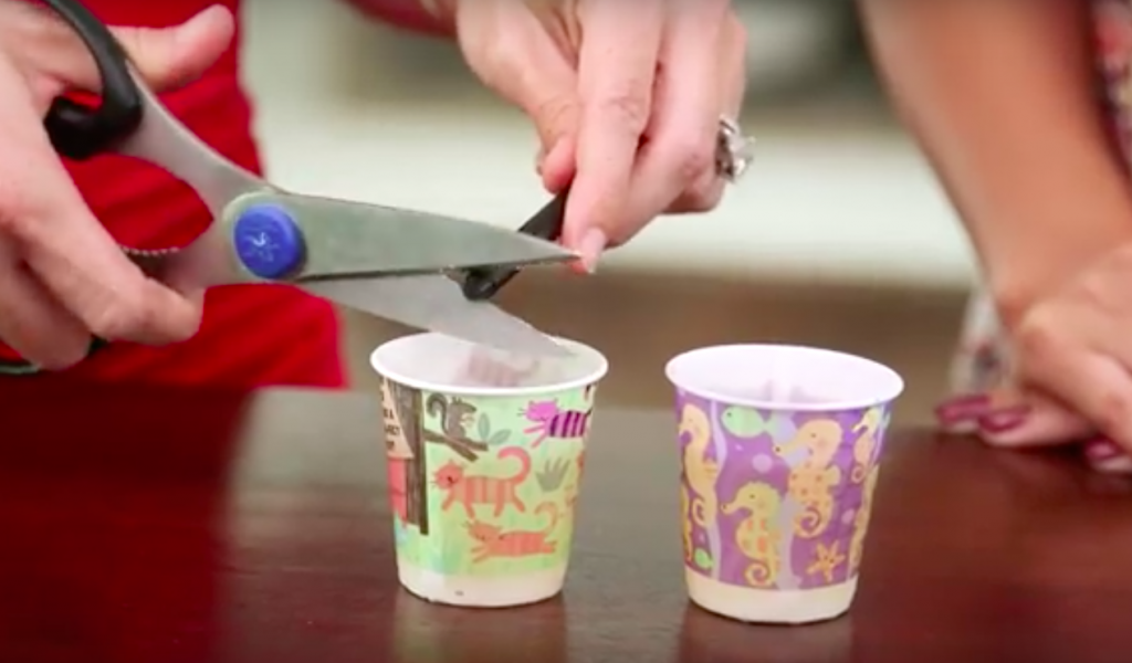 Cutting Up A BLACK CRAYON Into A Dixie Cup Makes A SUPER-CLASSY and ...