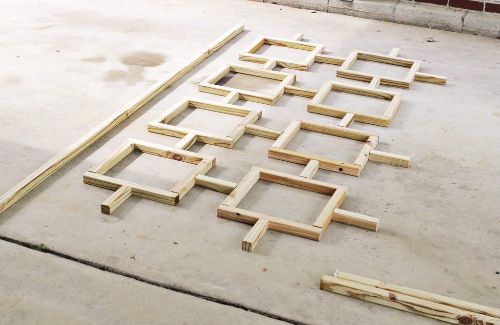 She Assembles These 2x2 Boards In A Pattern And Creates Something That ...