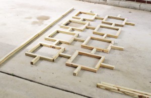 She Assembles These 2x2 Boards In A Pattern And Creates Something That ...