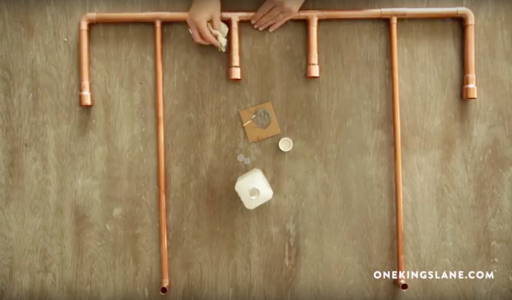 This Copper Pipe Design Will Look Amazing Hanging From The Ceiling ...