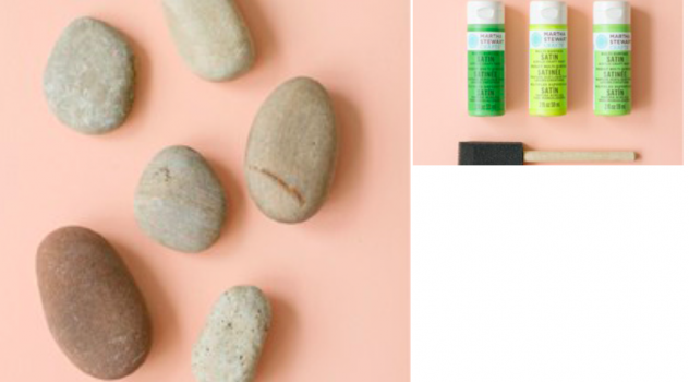 He Paints These Stones Green But What he Does Next Is What Makes This ...