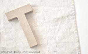 This Hobby Store Letter Gets A Farmhouse Chic Makeover! - Wise DIY ...