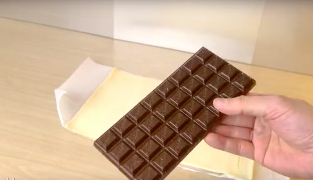 He Uses Store Bought Puff Pastry And A Simple Chocolate Bar To Make A ...